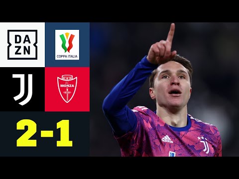 Traumtor nach Kreuzbandriss! Chiesa ballert Juve weiter: Juventus - Monza 2:1 | Coppa Italia | DAZN