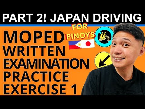 PART 2: MOPED (GENTSUKI) DRIVERS LICENSE ENGLISH EXAM PRACTICE TEST ...
