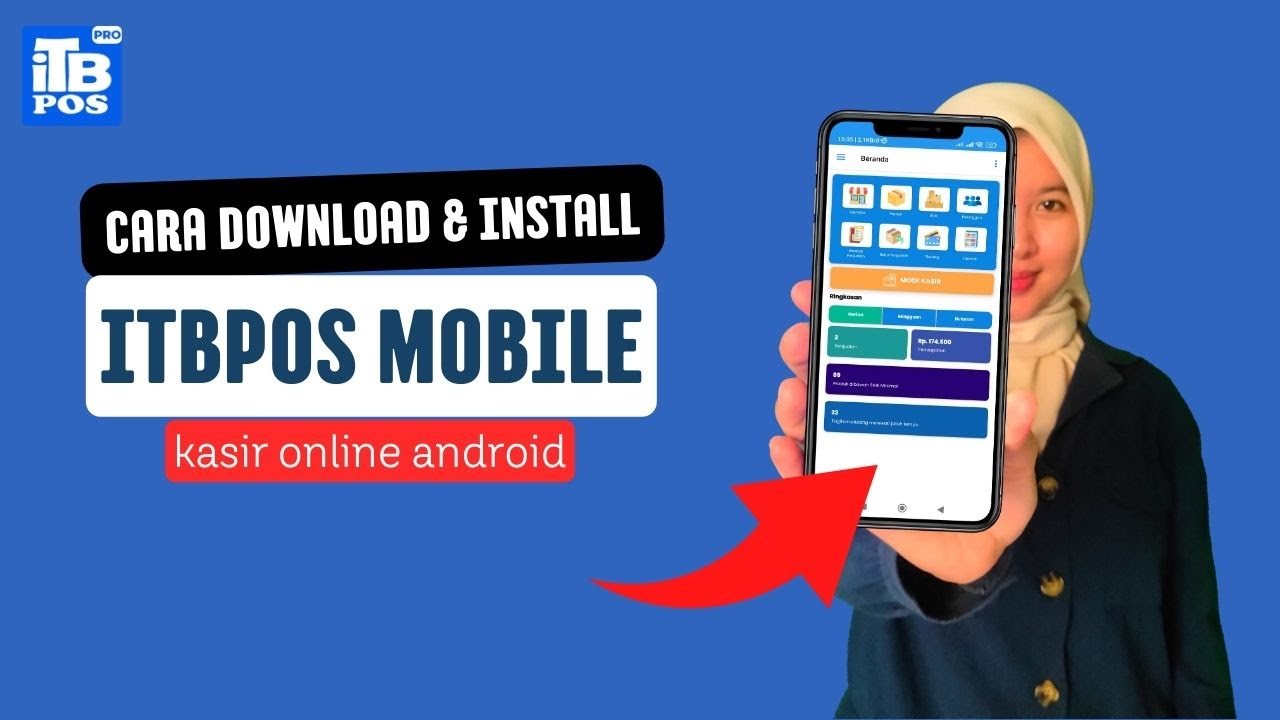 Cara Install KASIR ITB POS Mobile (ANDROID) - YouTube