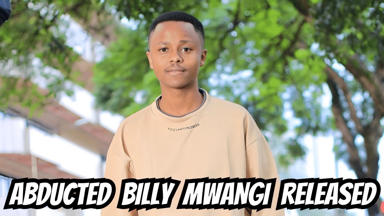 BREAKING! ABDUCTED BILLY MWANGI RELEASED! MP Mukunji Speaks!! - YouTube