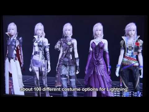 Lightning Outfits from Lightning Returns: FFXIII - YouTube