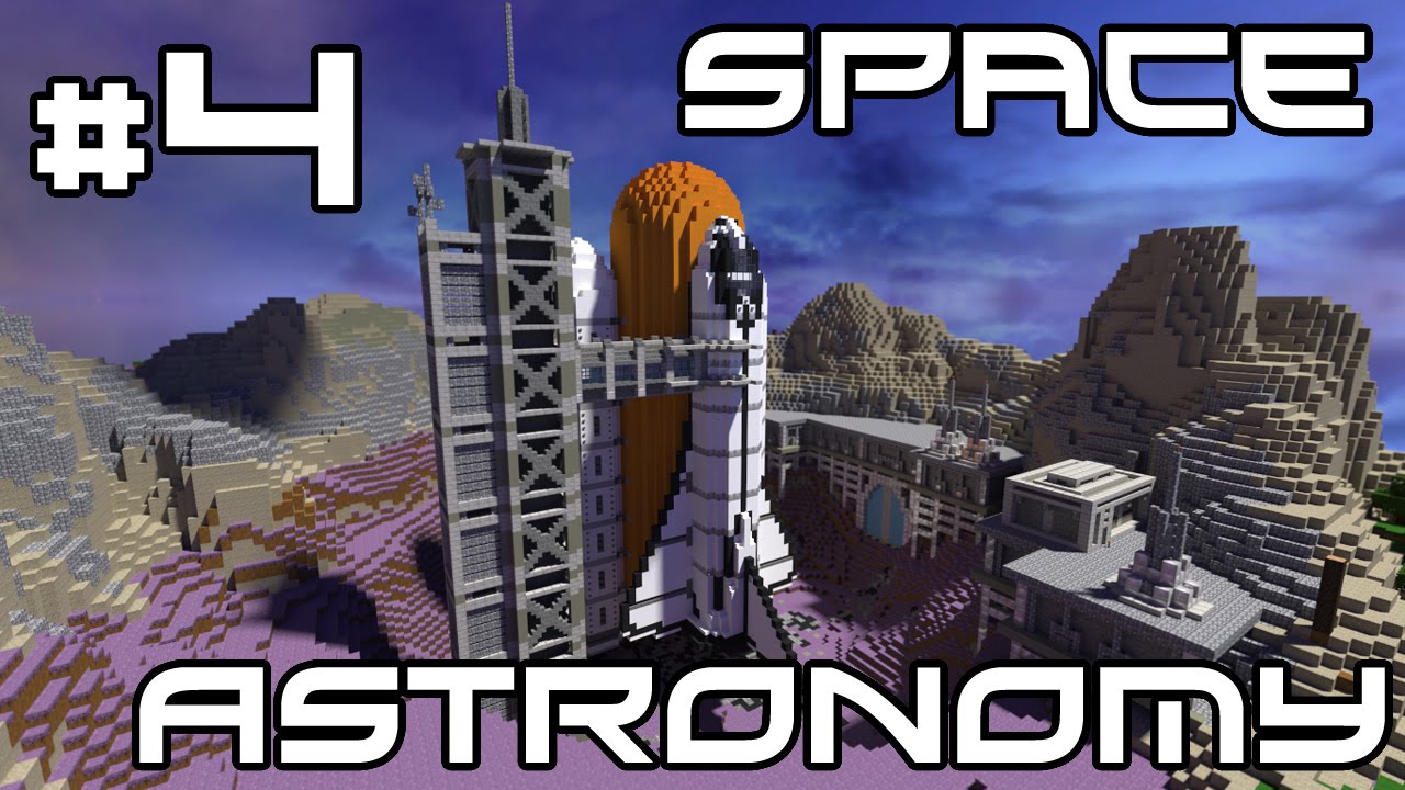 Minecraft Space Astronomy - Completing Quests! #4 - YouTube