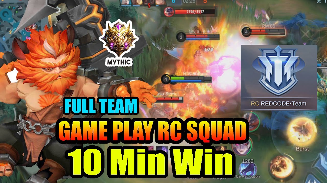 Full Team RC SQUAD | Hyper Aulus | MLBB - YouTube