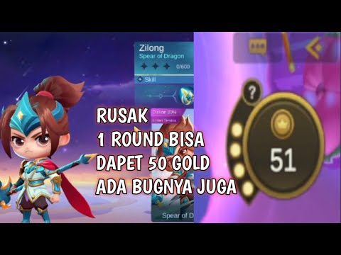 CARA MAIN BUG COMMANDER ZILONG YANG BAIK DAN BENAR 1 ROUND DAPET 50 GOLD! COMBO TERKUAT MAGIC ...