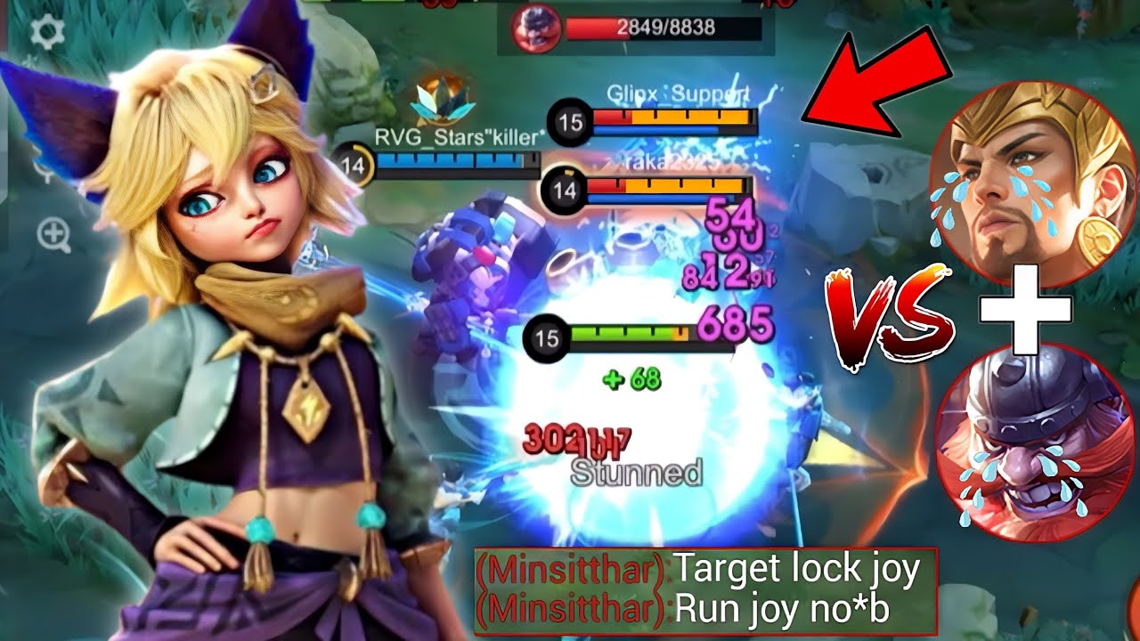 BRO THINKS HE CAN COUNTER JOY USING THIS ANNOYING HERO | JOY VS ...