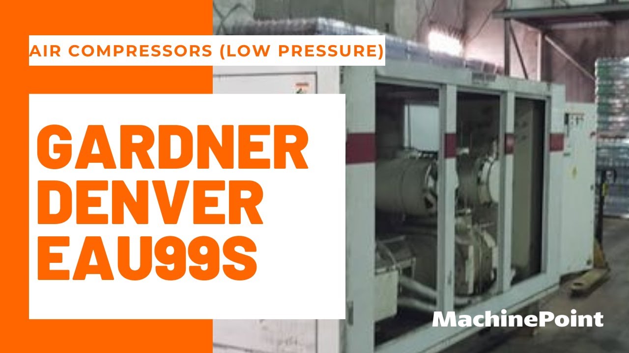GARDNER DENVER EAU99S Air Compressors (Low Pressure) | GARDNER DENVER ...