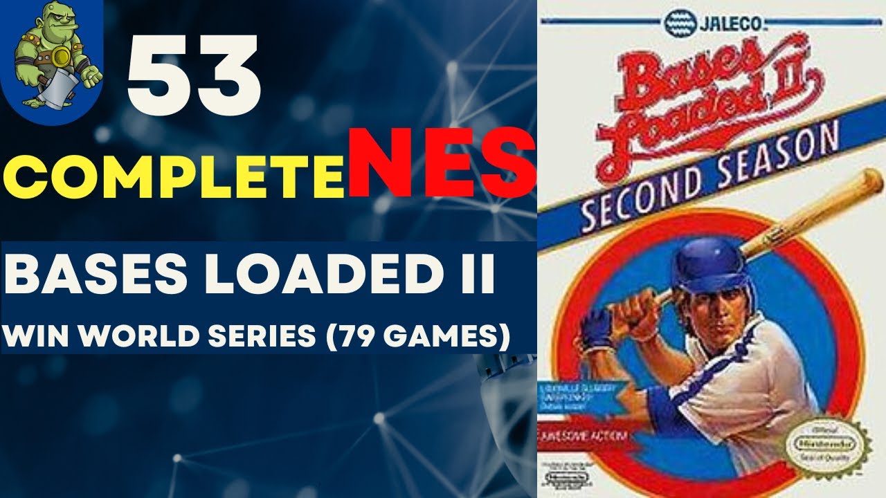CompleteNES 53: Bases Loaded 2 Starting at 2 wins need 79 - YouTube