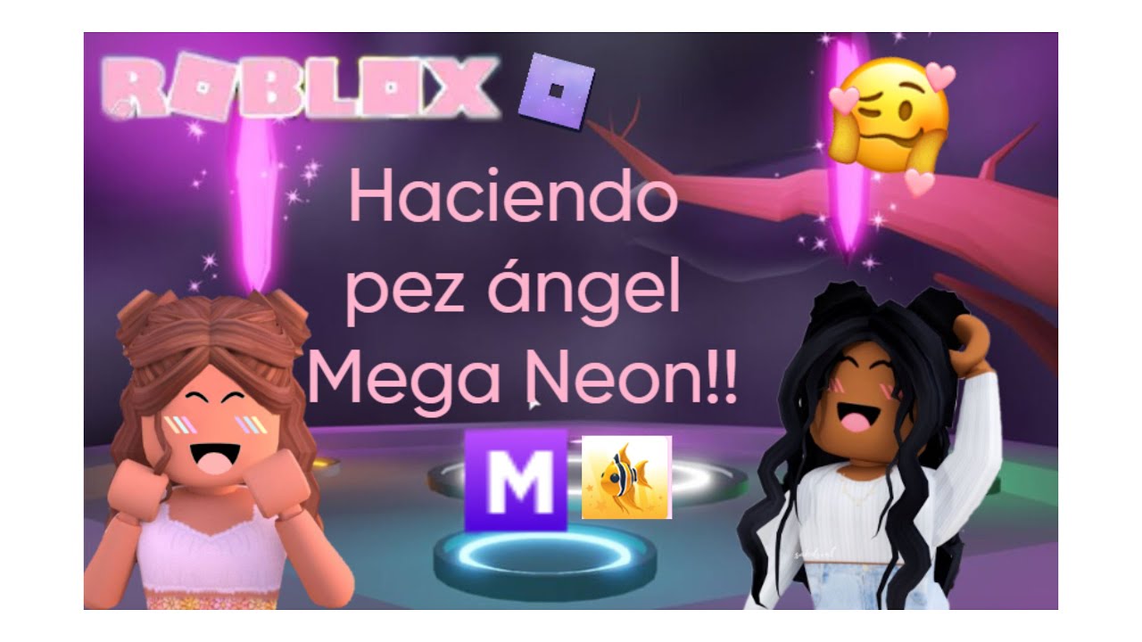 Haciendo pez angel mega neon!!🐟💖 *abro 2 cajas RGB* Roblox (Adoptme ...