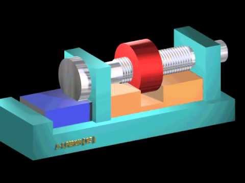 Système vis-écrou - YouTube