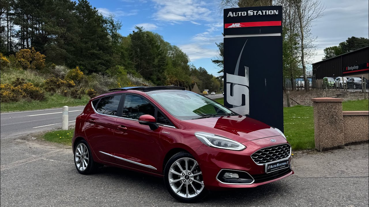 2020 (70) Ford Fiesta 1.0T EcoBoost Hybrid Vignale Edition - YouTube