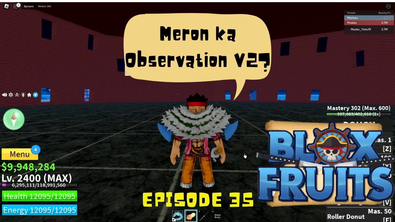 ROBLOX | OBSERVATION V2 | ANG OBSERVATION HAKI NI KATAKURI - Episode 35 ...
