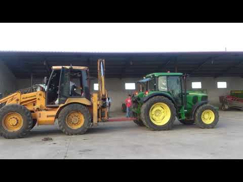 HİDROMEK 102S KEPÇE JOHN DEERE 6420 ÇEKİŞMESİ