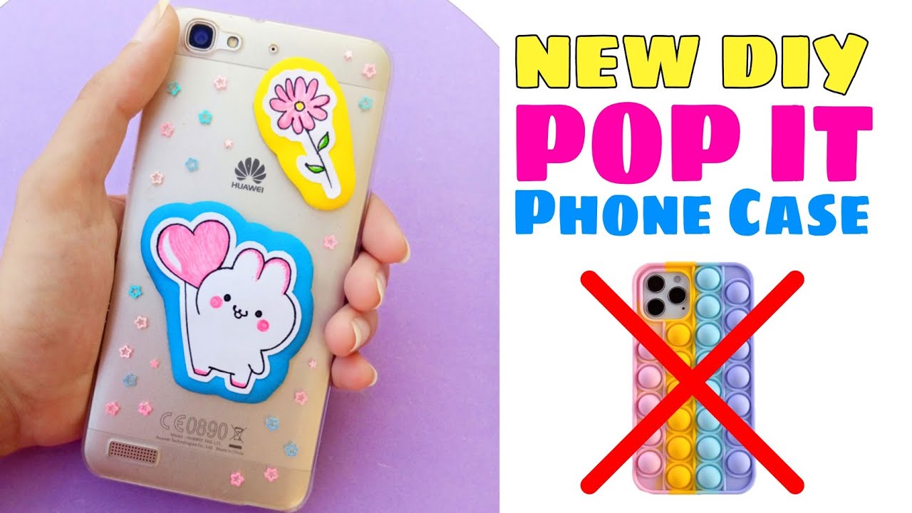 DIY Pop it Phone Case at home |Easy and Quick DIY Pop it Phone ...