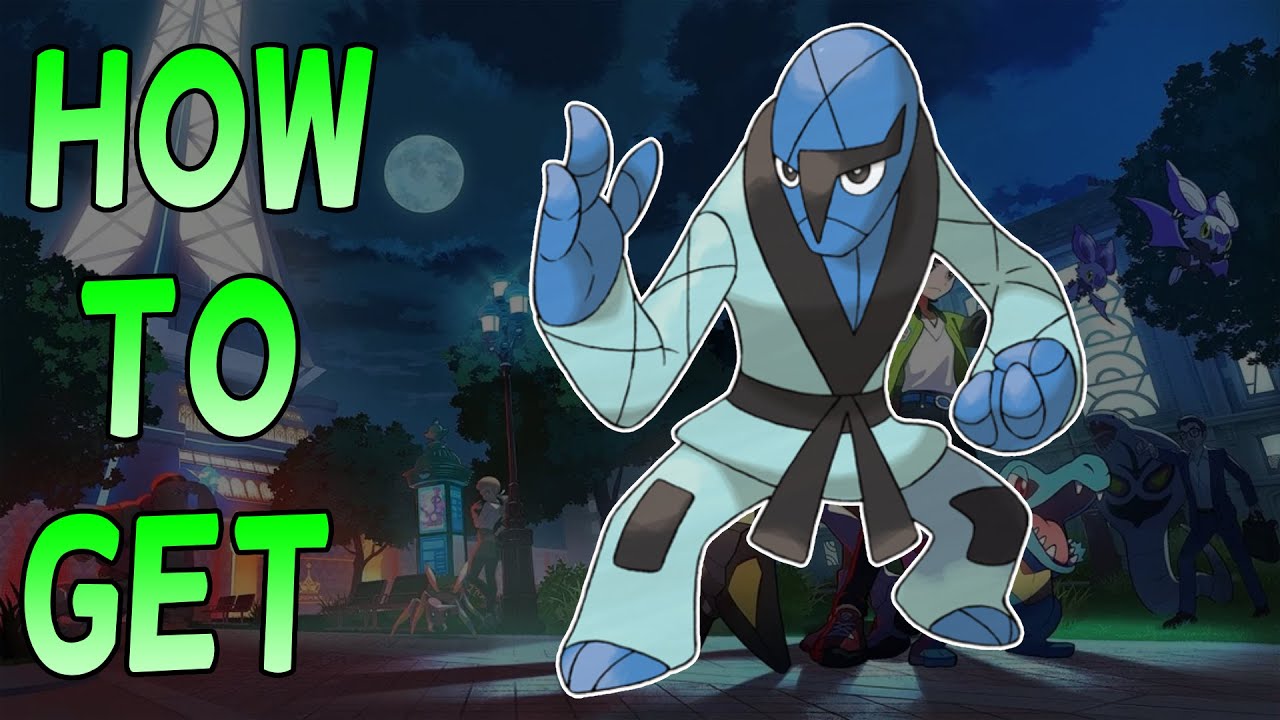 Where To Get Sawk In Pokemon Legends Z-A DLC - YouTube