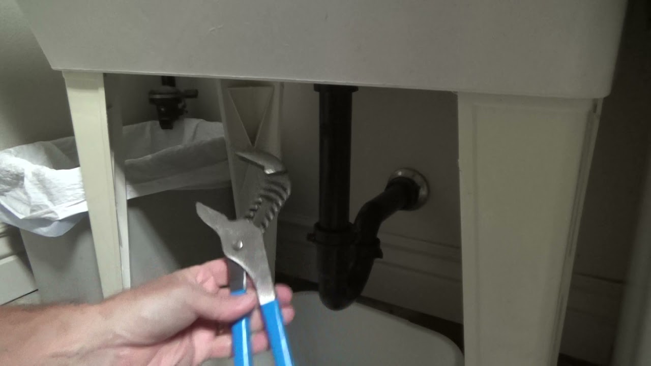 How to Install Adjustable P-trap for Dummies - YouTube