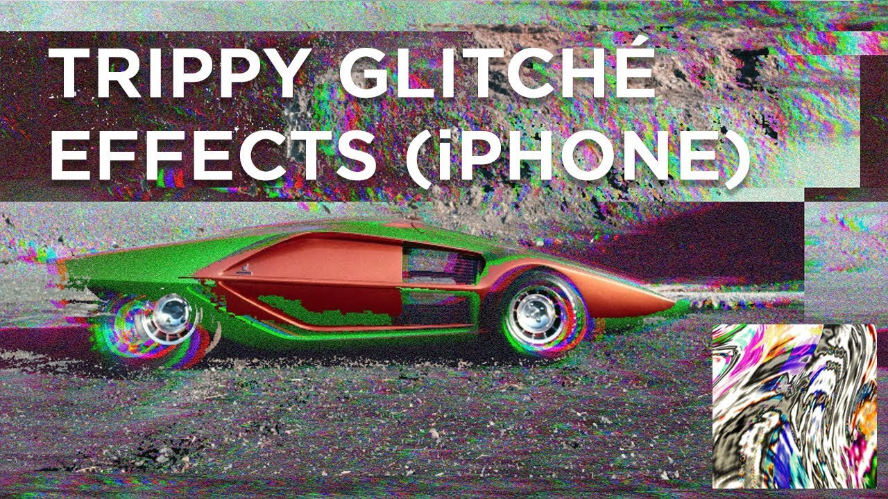 How to create TRIPPY VHS Glitché visuals on your iPHONE! (BRTHR, A$AP ...