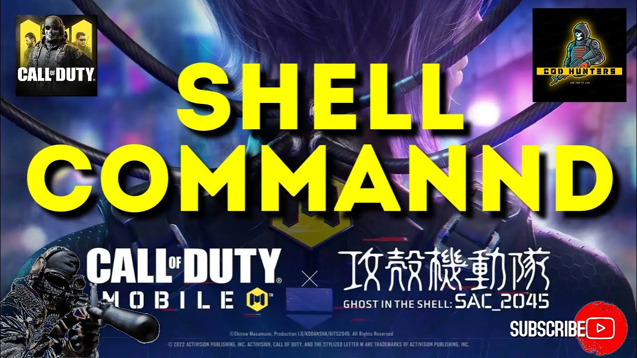 How to use SHELL Command in Call Of Duty Mobile? | Ghost Hack Event ...