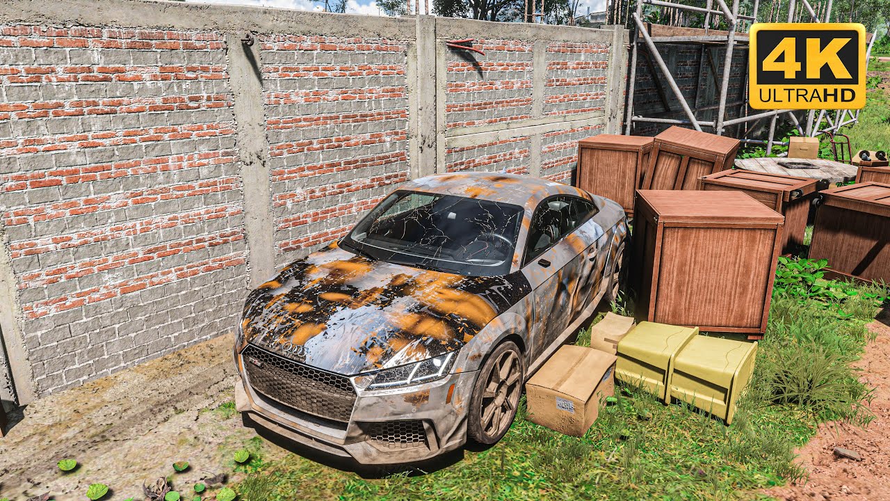 Rusty old car to rebuild a new Audi TT RS 2018 | 805 hp - Forza Horizon ...