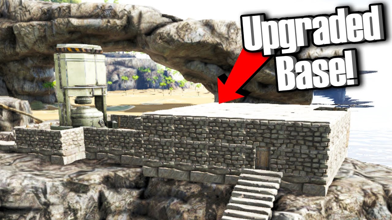 Finally Upgrading The Base, Now IT'S BEAUTIFUL! | Ark: Survival Evolved ...