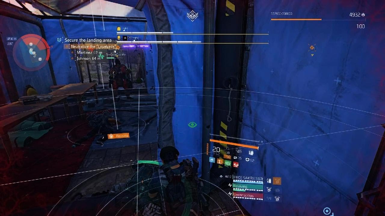 Tom Clancy's The Division 2 Incursion LoveBirds Door way easy - YouTube