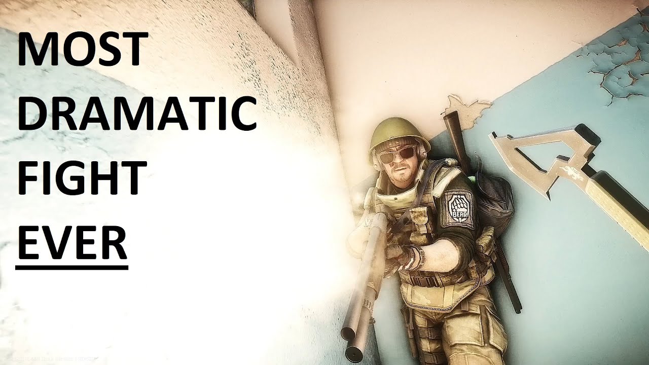 The most dramatic fight in FPS history - YouTube