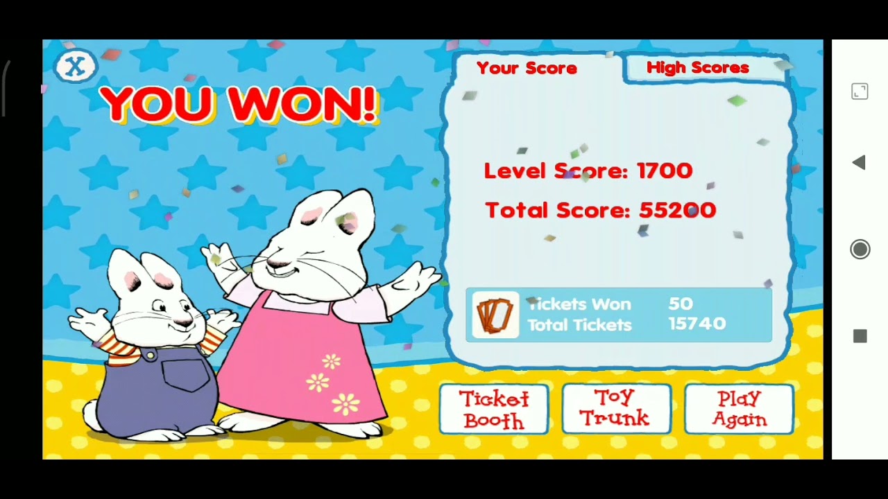 Max and Ruby: Rabbit Racer Easy Level 41-50 - YouTube