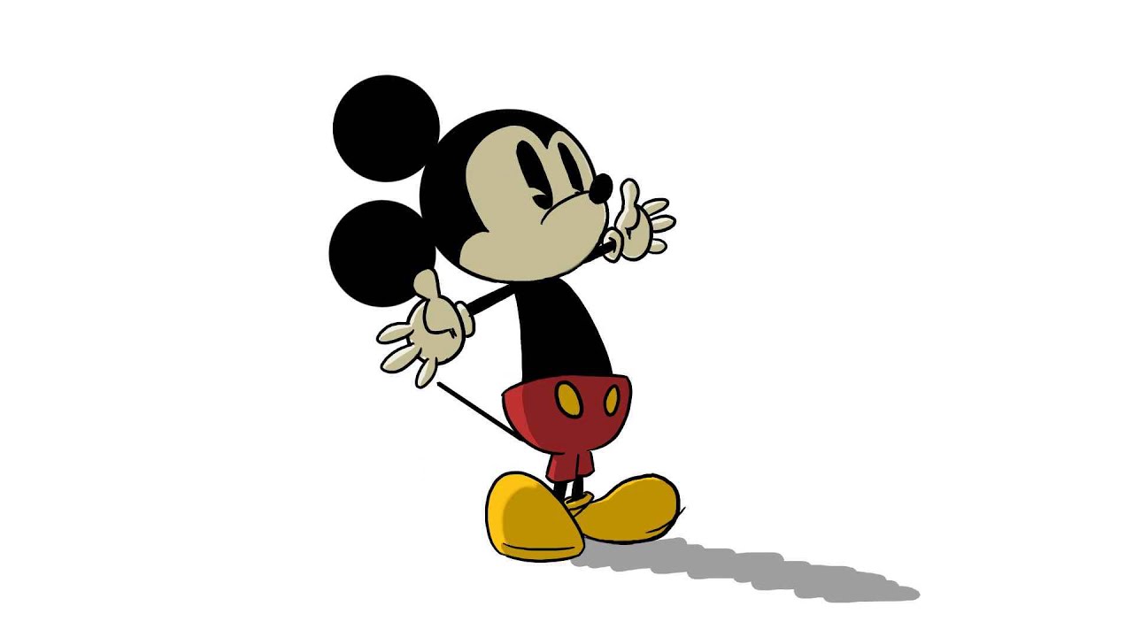 Exercice d'école : Turnaround Mickey Mouse - YouTube