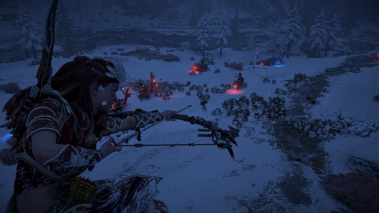 Horizon Forbidden West | Aloy vs. Rebels And Machines In The Snow | PS5 ...