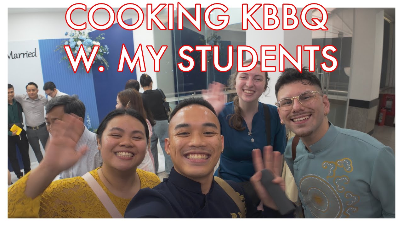 kbbq with my students & thuy concert! - YouTube