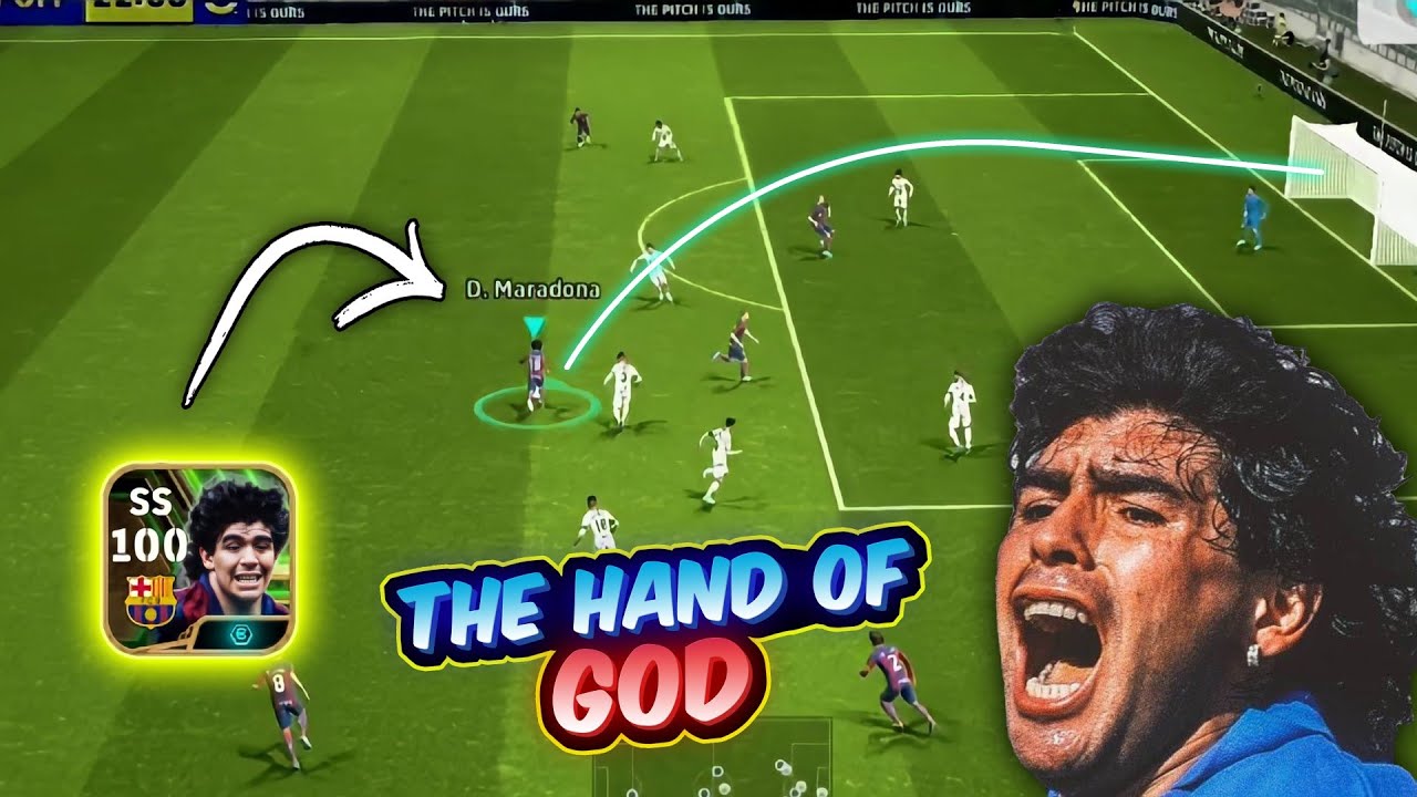 The hand of God- Review Maradona Epic Card 100 - YouTube