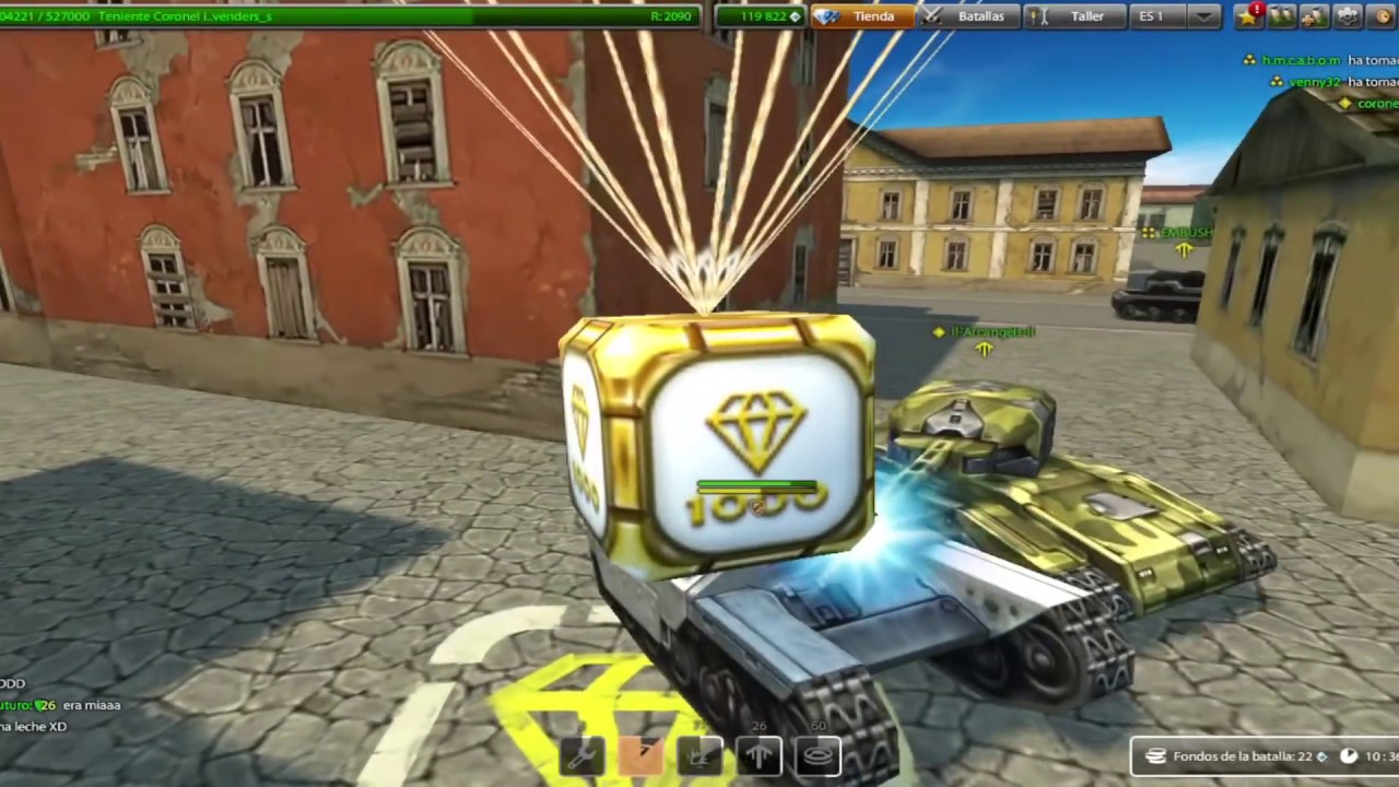 Tanki Online Gold Box / Caixa Dourada #3 By Venders - YouTube