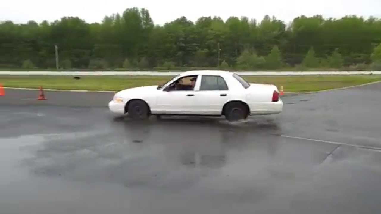 Skid Turn at Drivers East - YouTube