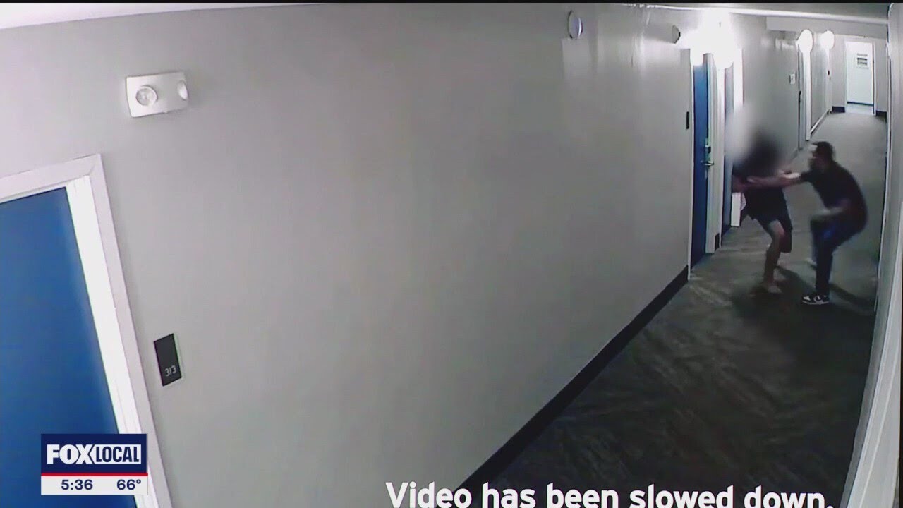 VIDEO: Man bangs on motel doors, holds guest at knifepoint before ...