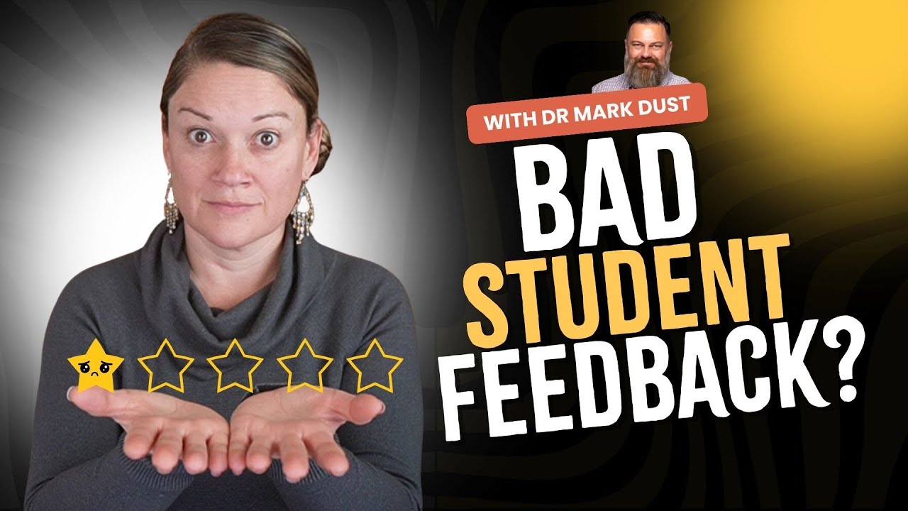 What Professors Need to Know about Bad Student Reviews - YouTube