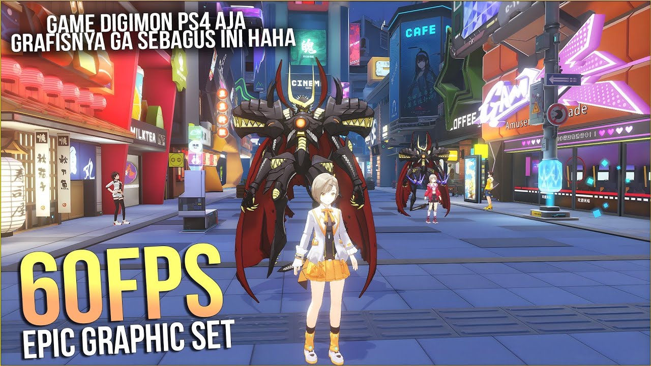 Upgrade Engine! DIGIMON Mobile Max Graphic 60fps Gameplay - YouTube