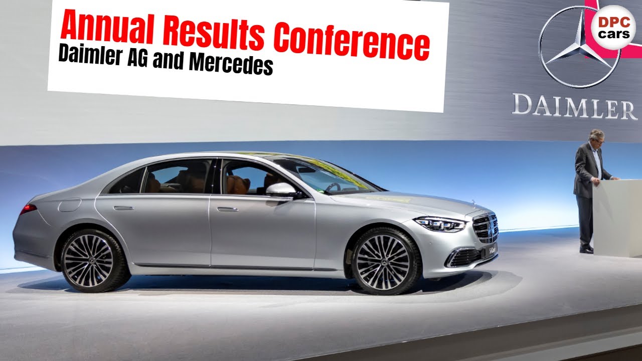Daimler AG and Mercedes Annual Results Conference 2020 With 2021 Lineup ...