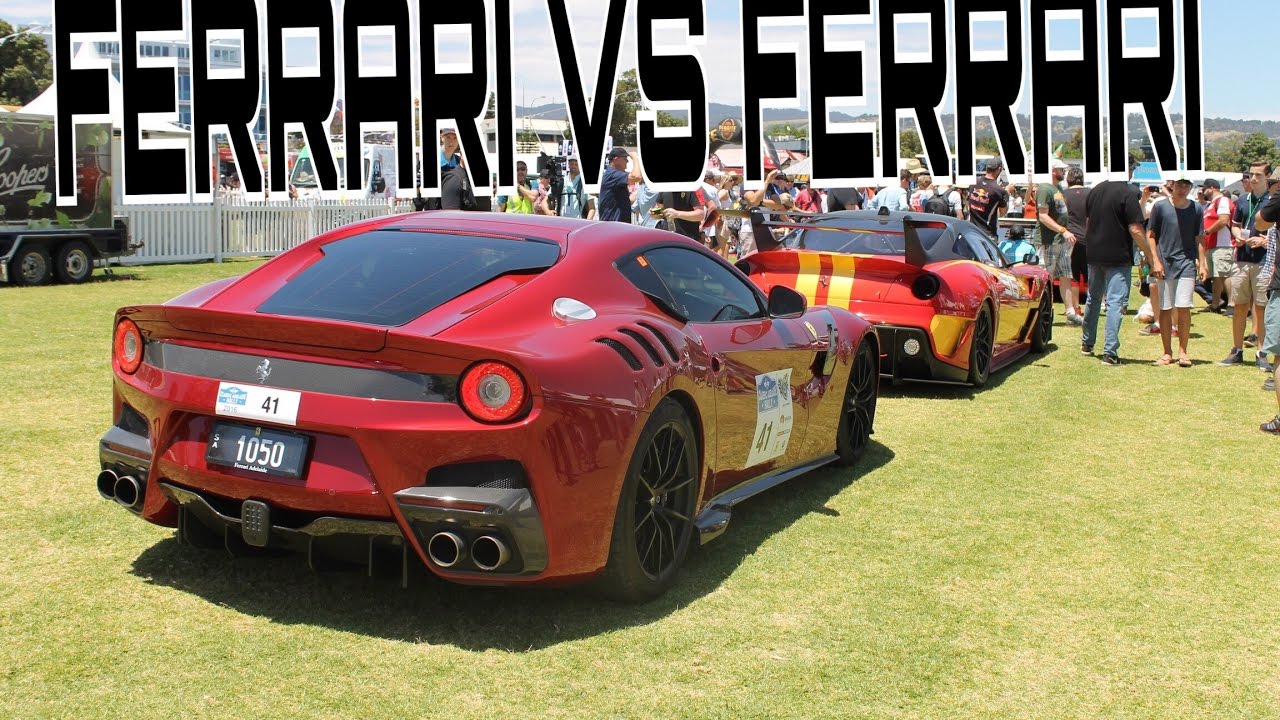 Ferrari 599xx, F40 LM, F12 TDF, 458 Speciale and 488 Spider on track at ...