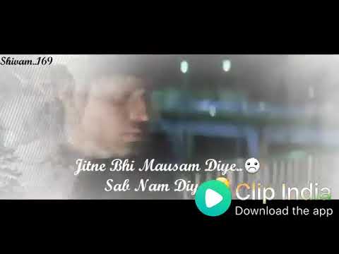 Zindagi ne Zindagi bhar gum diye Sad song Status...😔💔