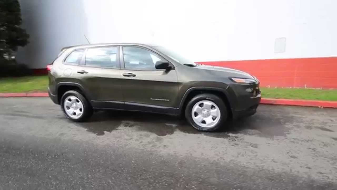2015 Jeep Cherokee Sport | Green | Eco Green Pearlcoat | Redmond ...