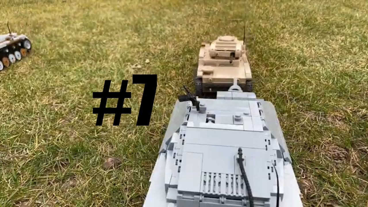 Cobi Tank Battle Stop Motion 7 - YouTube