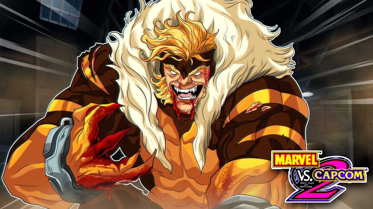 Sabretooth - Marvel vs Capcom 2 Online Matches - YouTube