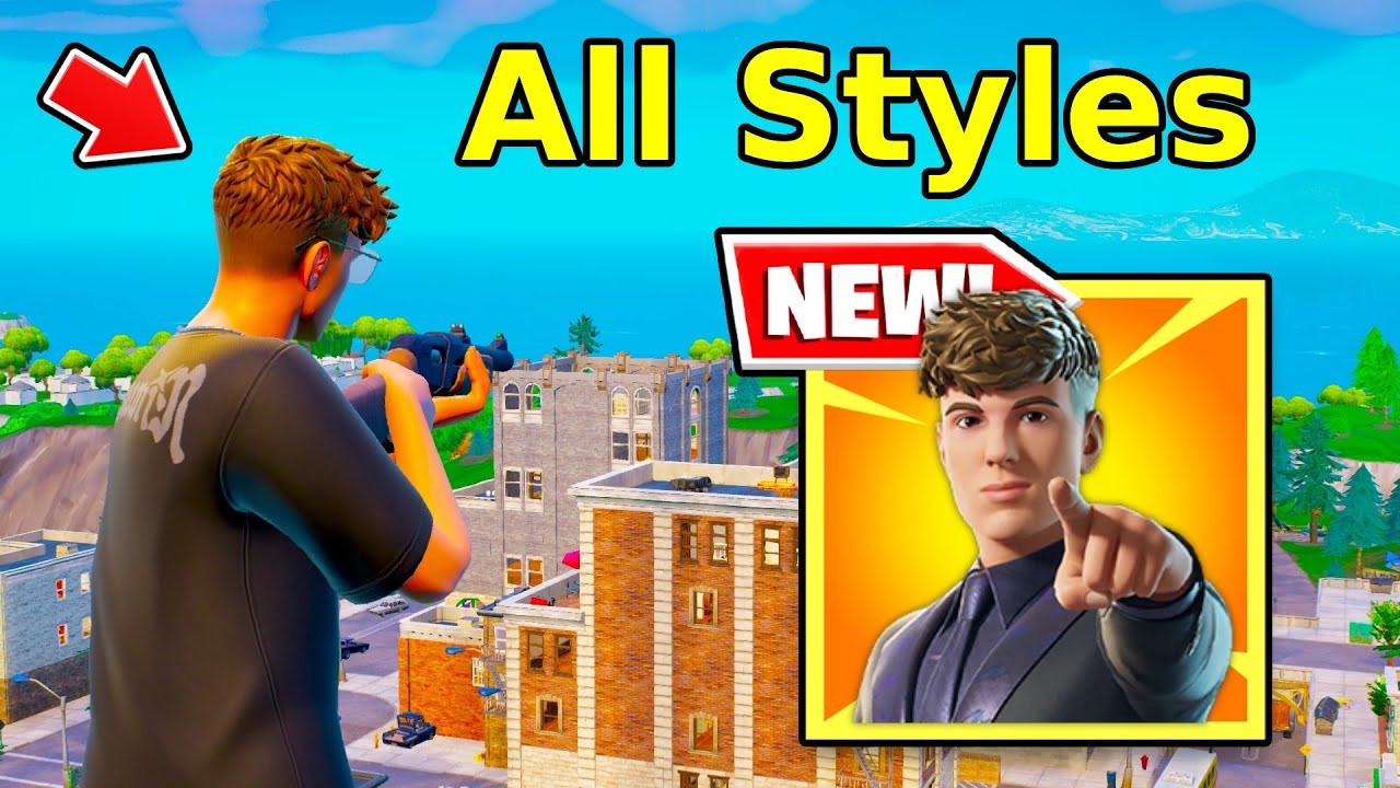 Fortnite All Clix Icon Skin Styles Gameplays! 🔥 - YouTube