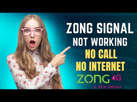 zong signal problem | zong network not working | zong signal problem today - YouTube
