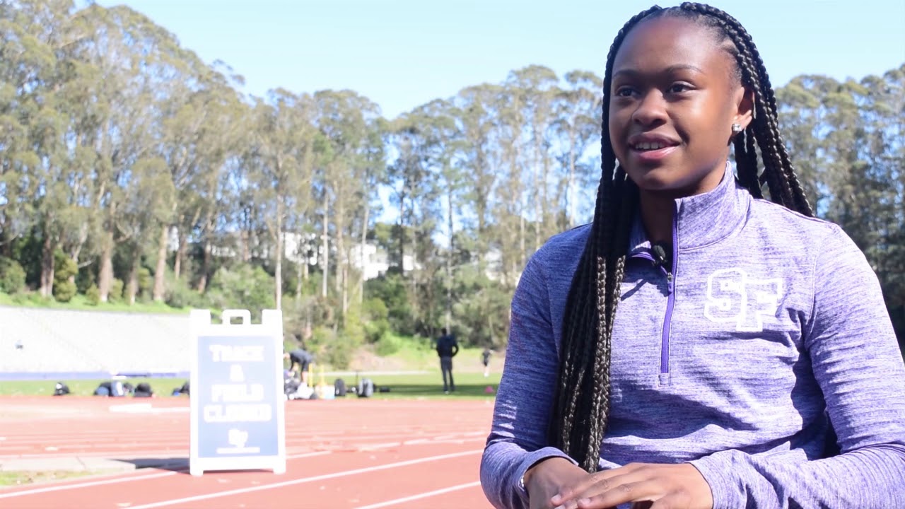 SF State track star: Alexis Henry - YouTube