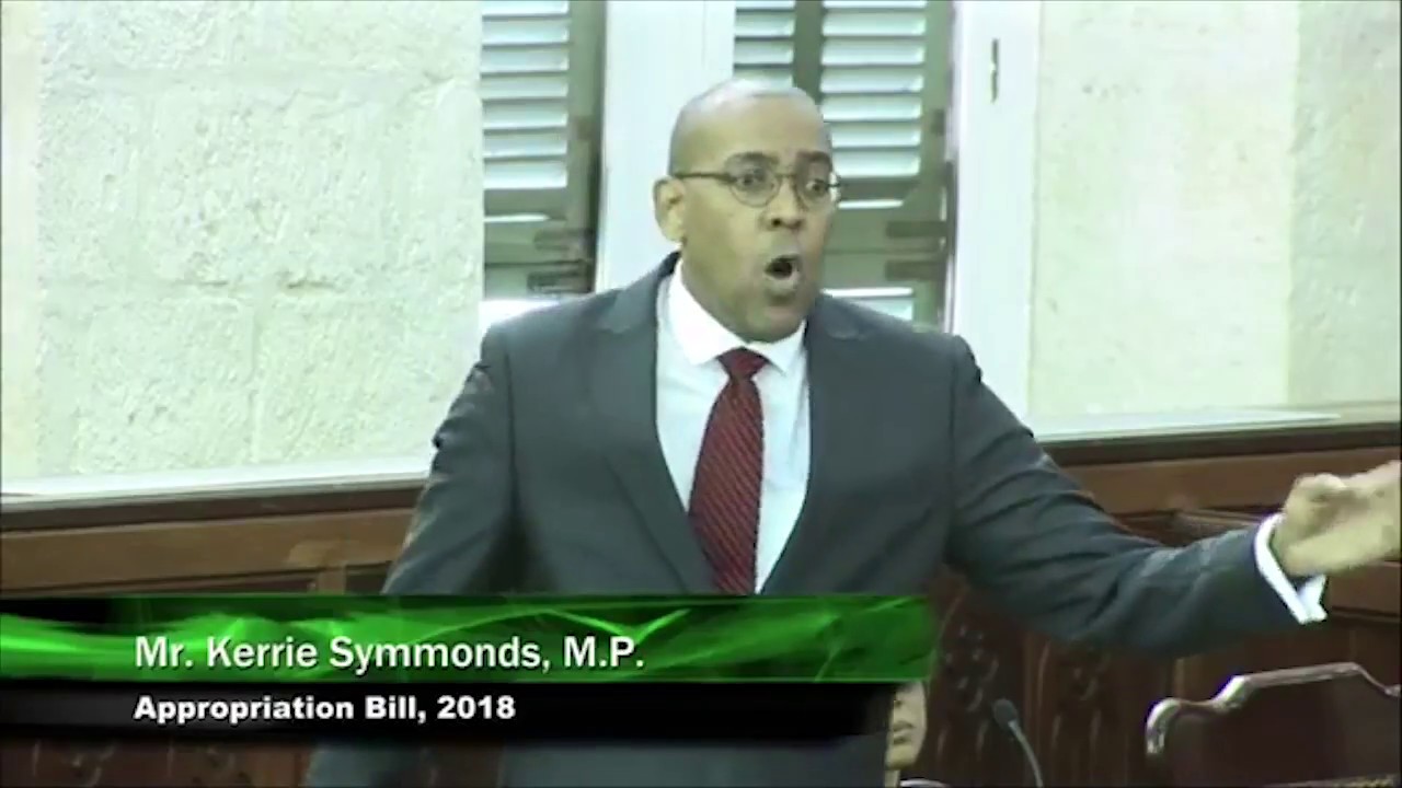 Kerrie Symmonds debates the Appropriation Bill, 2018 - YouTube