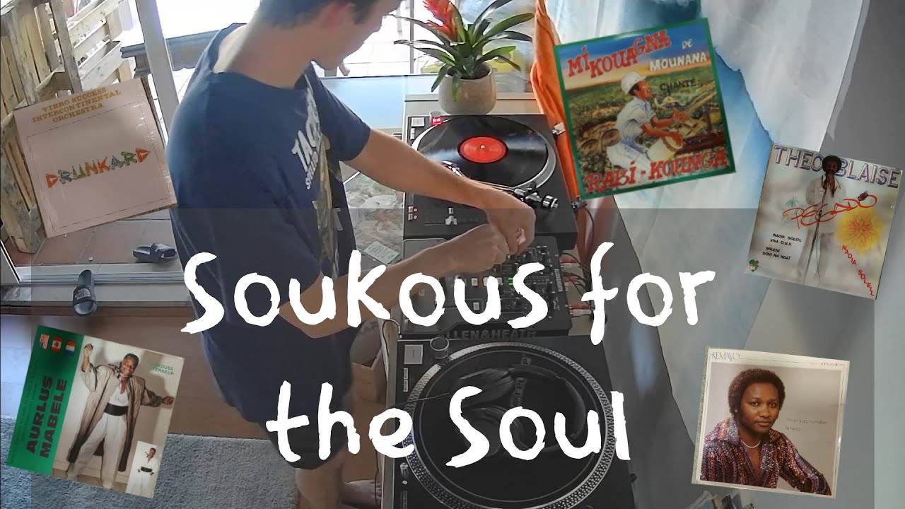 80s Soukous / Champeta Vinyl Mix (Aurlus Mabélé, Elvis Kemayo, Théo ...