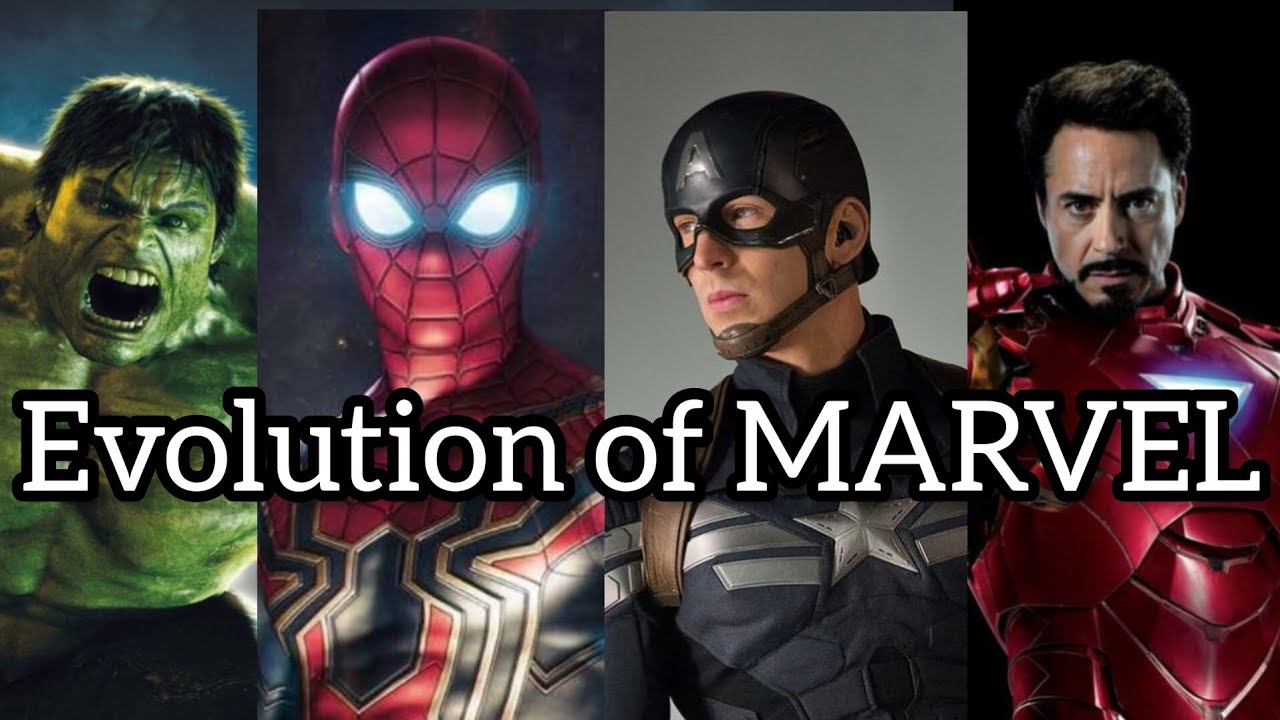 Evolution of Marvel CLIP HD #2023 #evolution #marvel #clips #mcu - YouTube