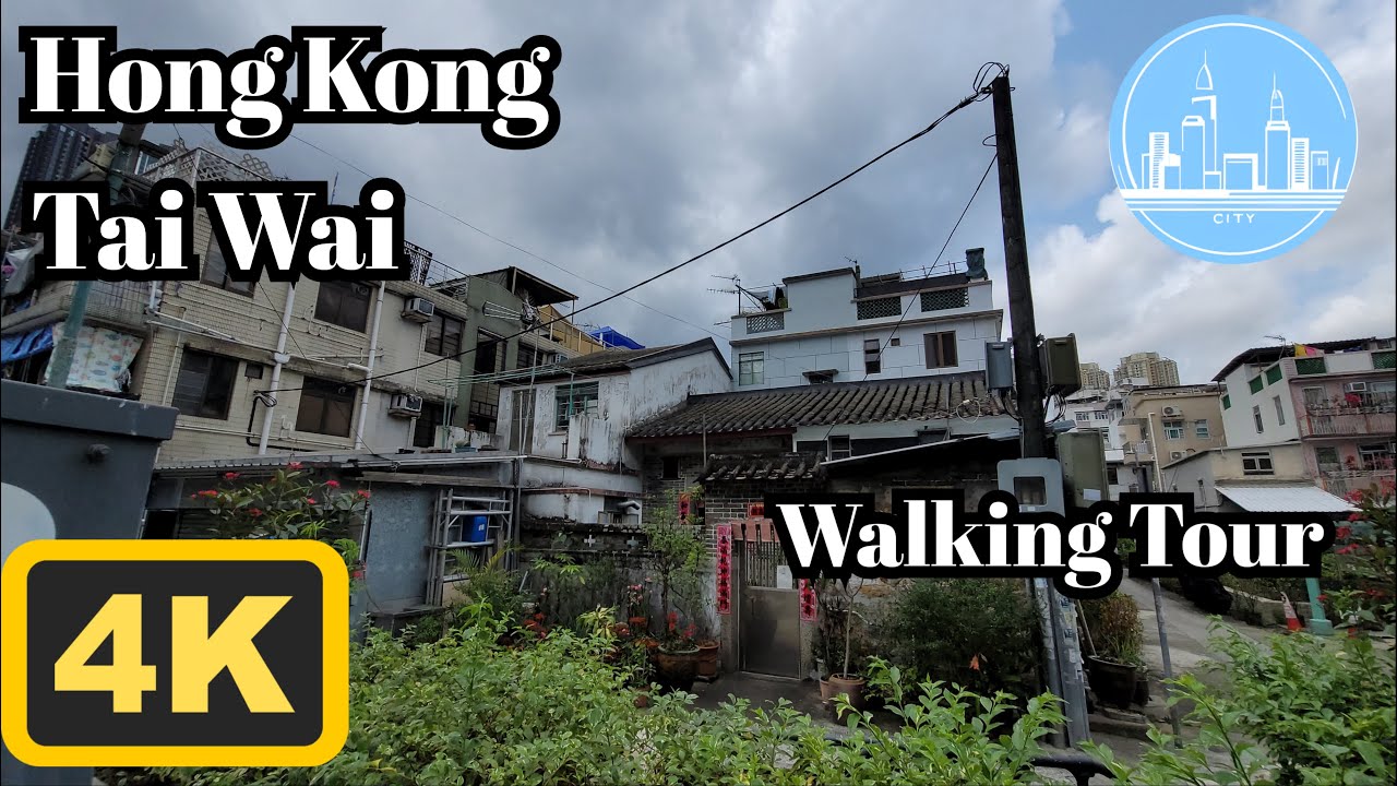 Walking in Hong Kong | 4K | TaiWai | Walking Tour | ASMR | 2024/April ...