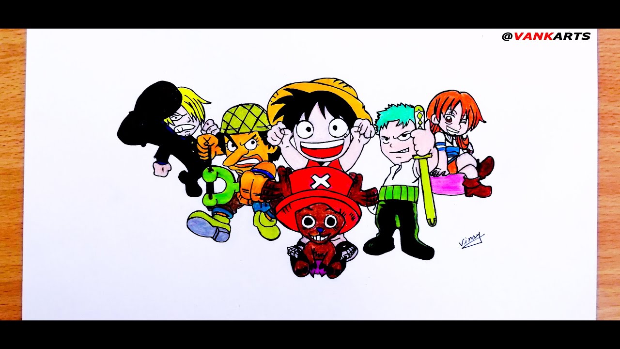 Creating One Piece Art | Anime Drawing - YouTube