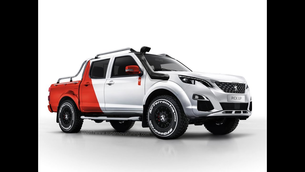 Nouvelle Peugeot Pick Up 3008 DKR 2018 4x4 - YouTube